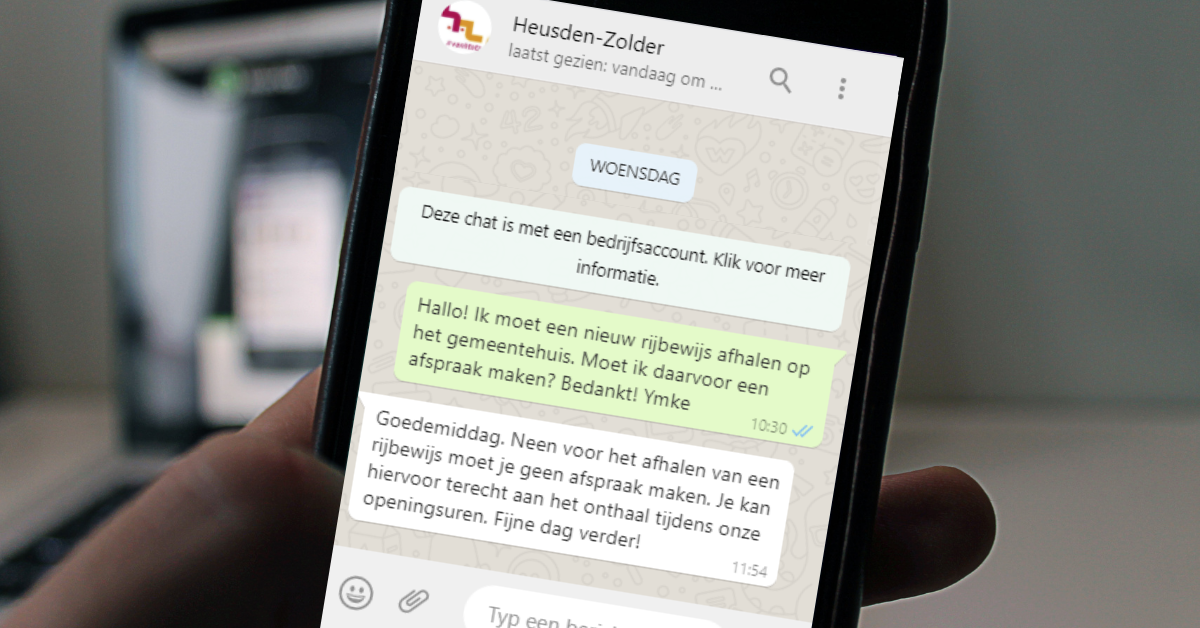 Hoe zet je WhatsApp in voor dienstverlening?